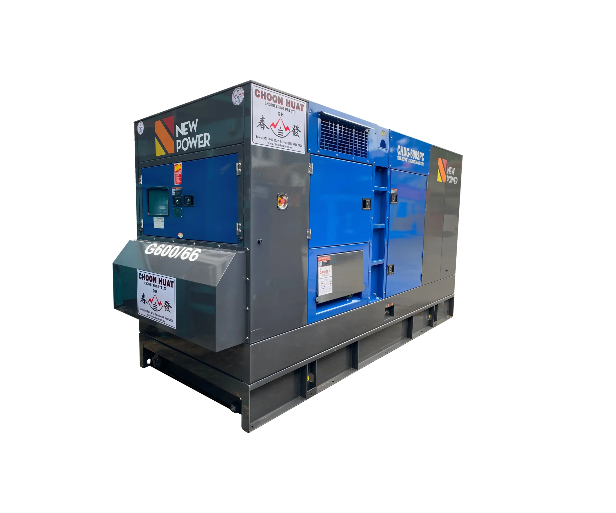Newpower Generator 600kVA-CHDG600SPC-Rental
